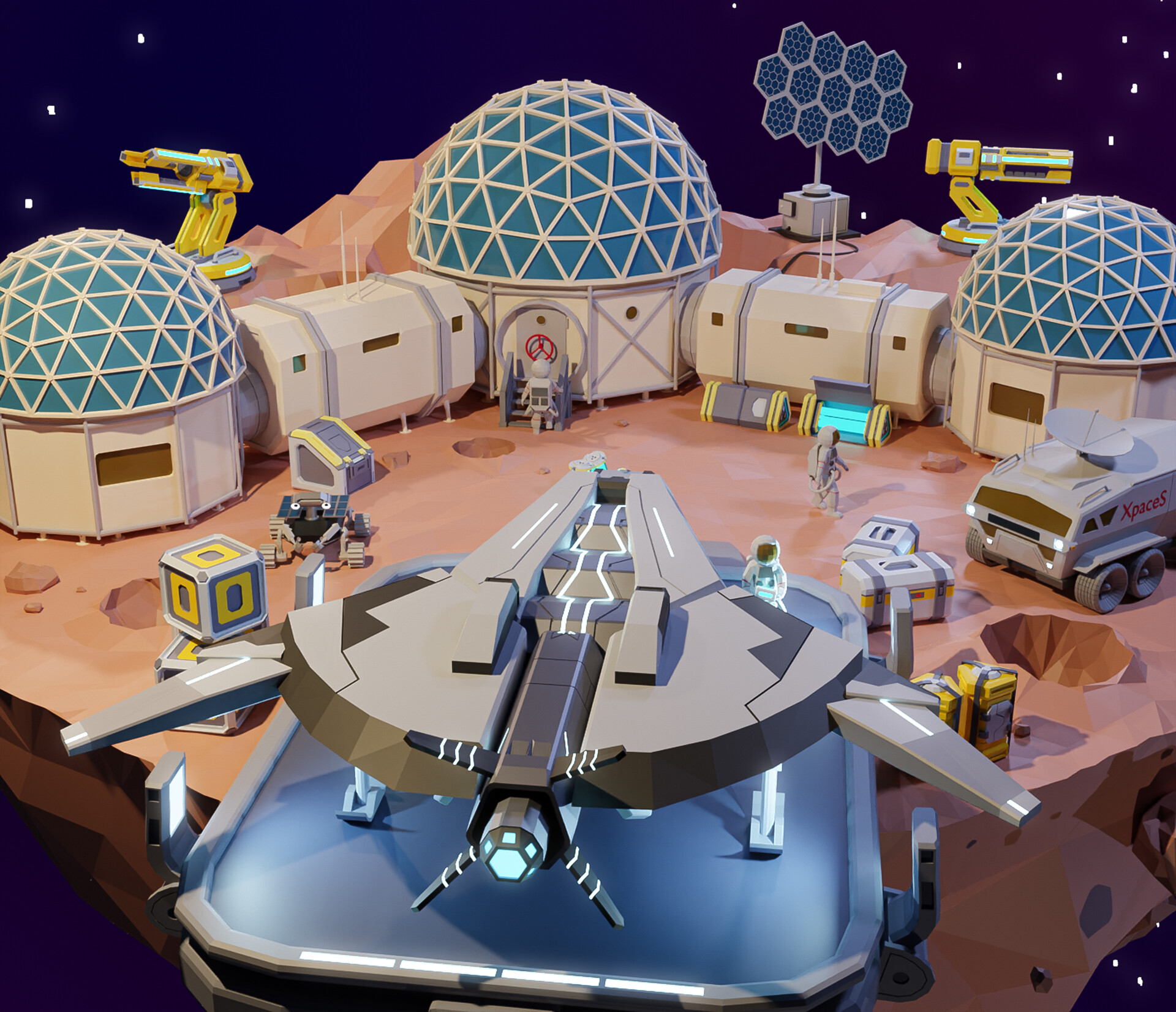 ИЗИ Blender - Small big space