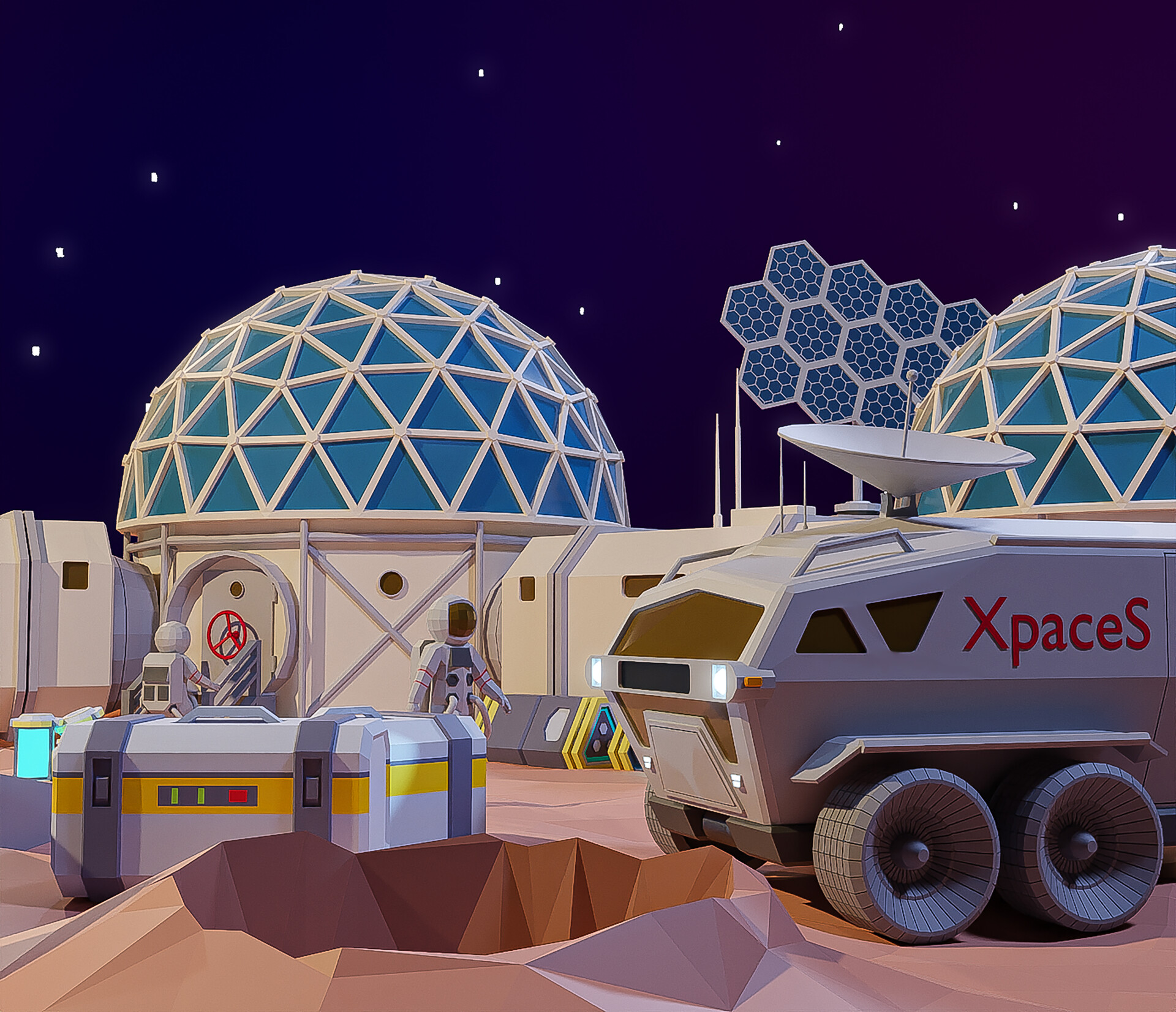 ИЗИ Blender - Small big space