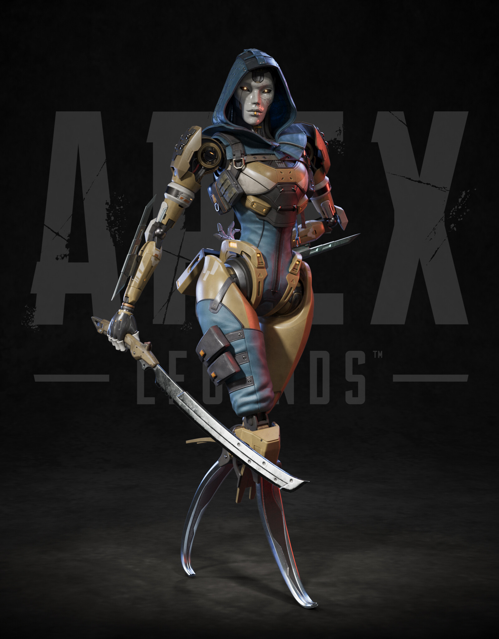 ArtStation - Ash - Apex Legends (fan art)