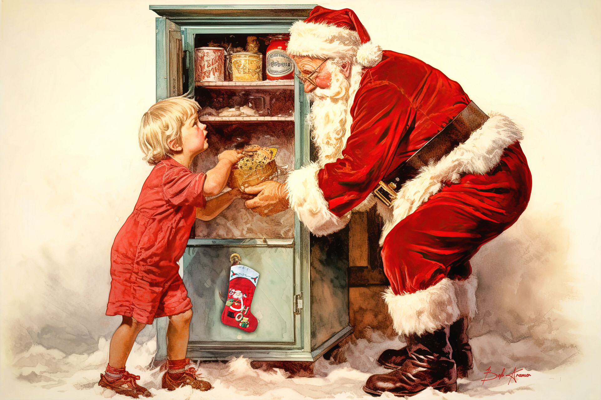 ArtStation - Memories of Christmas Past Cookies For Santa