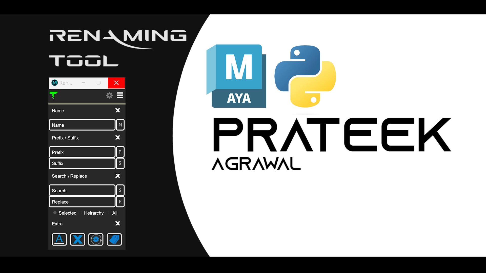 ArtStation - Advanced Renaming Tool