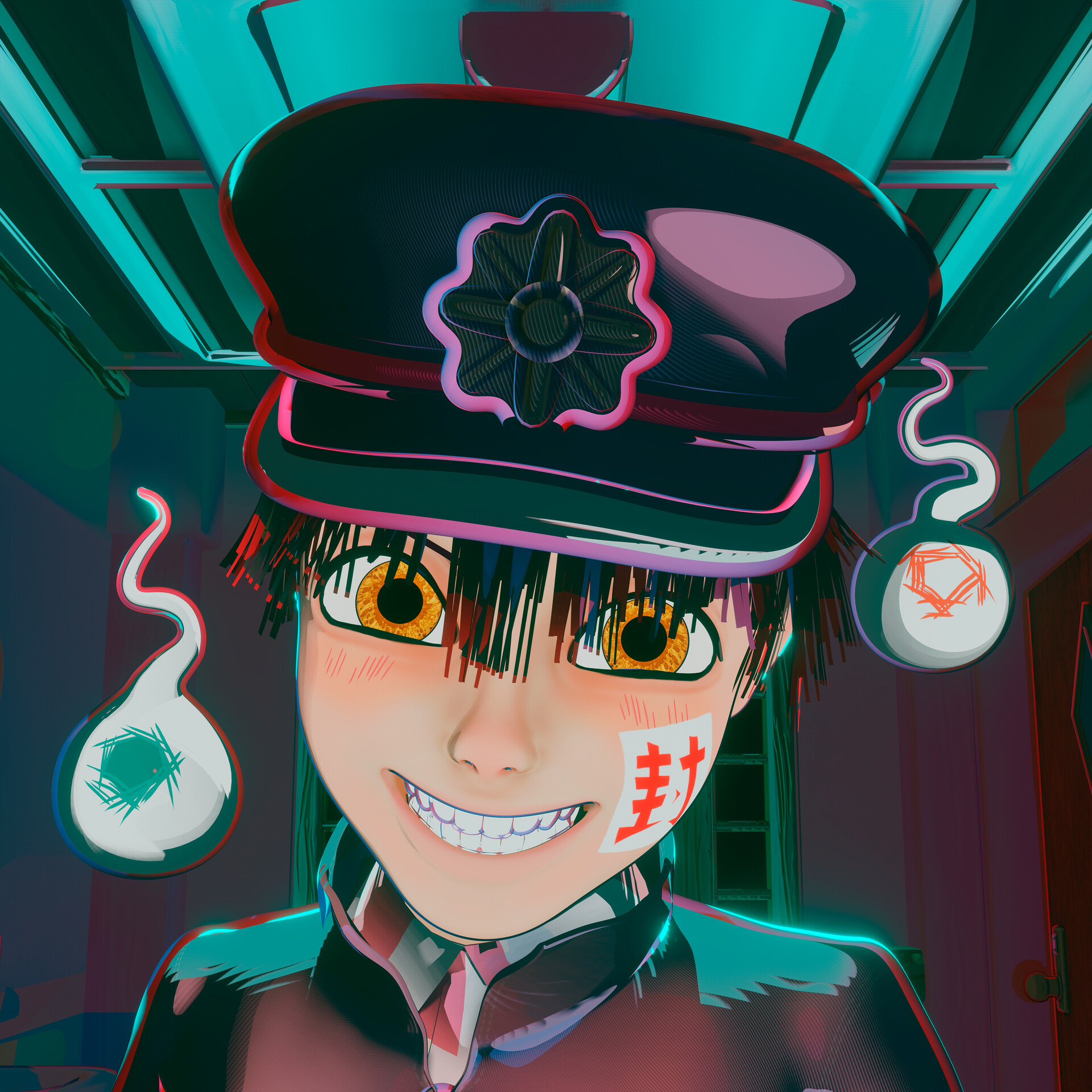 ArtStation - Hanako-kun "Jibaku Shōnen Hanako-kun" Modeling Character