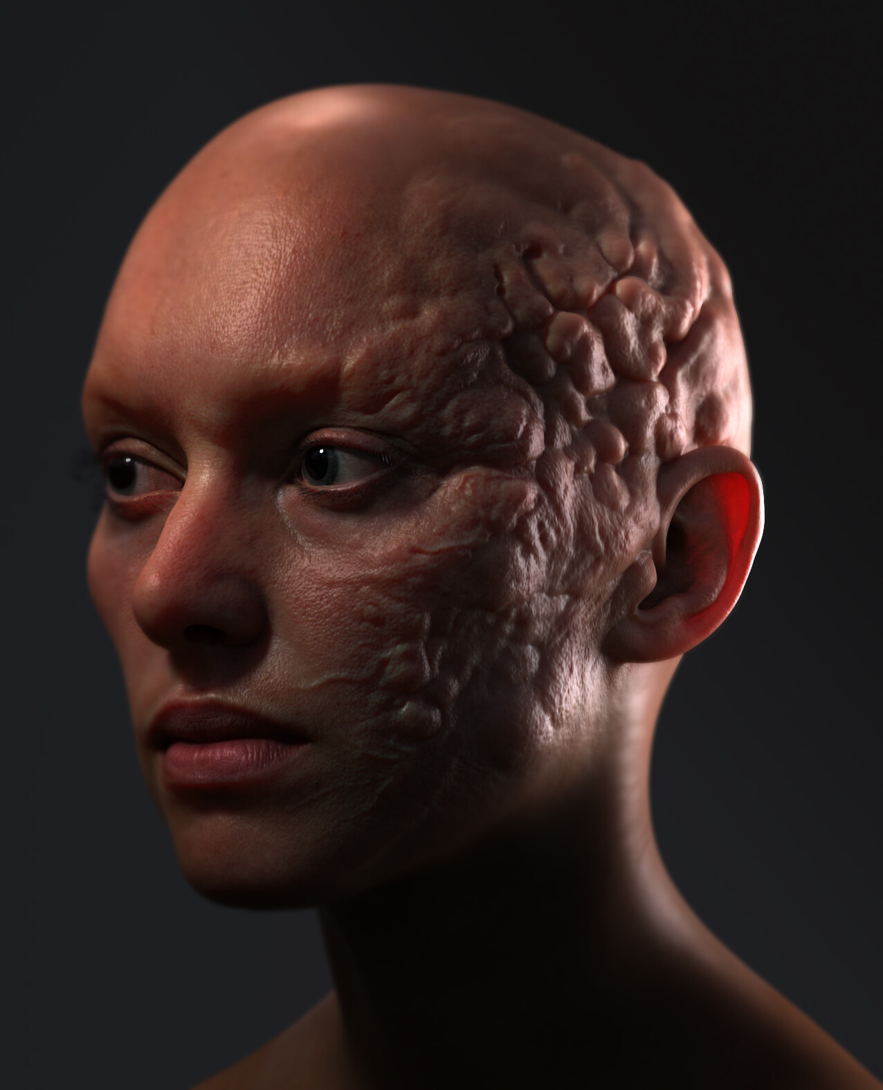 ArtStation - Mary - mid transformation