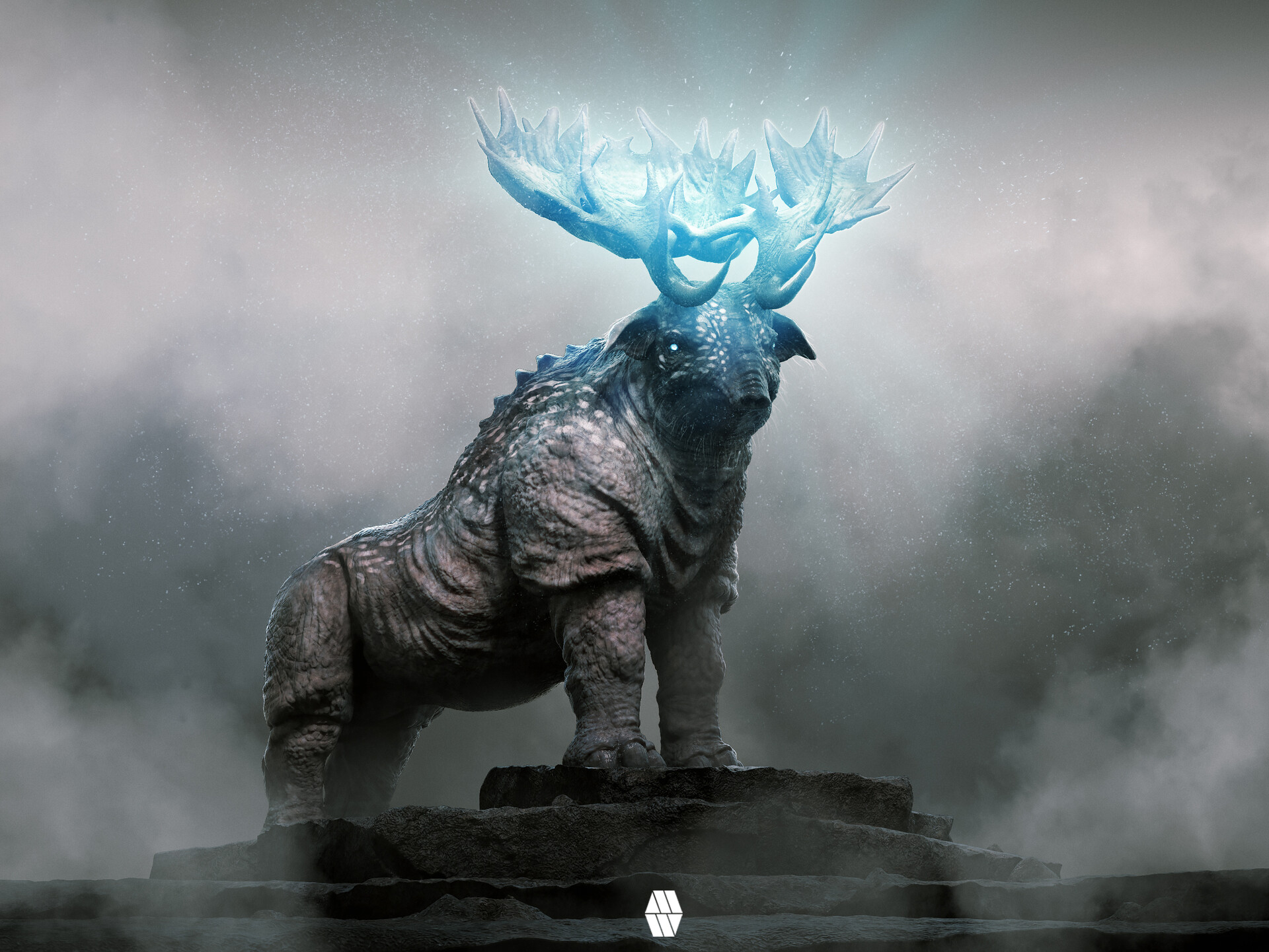 ArtStation - A Creature Emerges - 'Fantastic Beast' Concept REVISITED