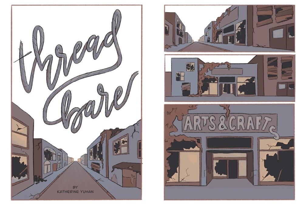 ArtStation - Threadbare - Comic