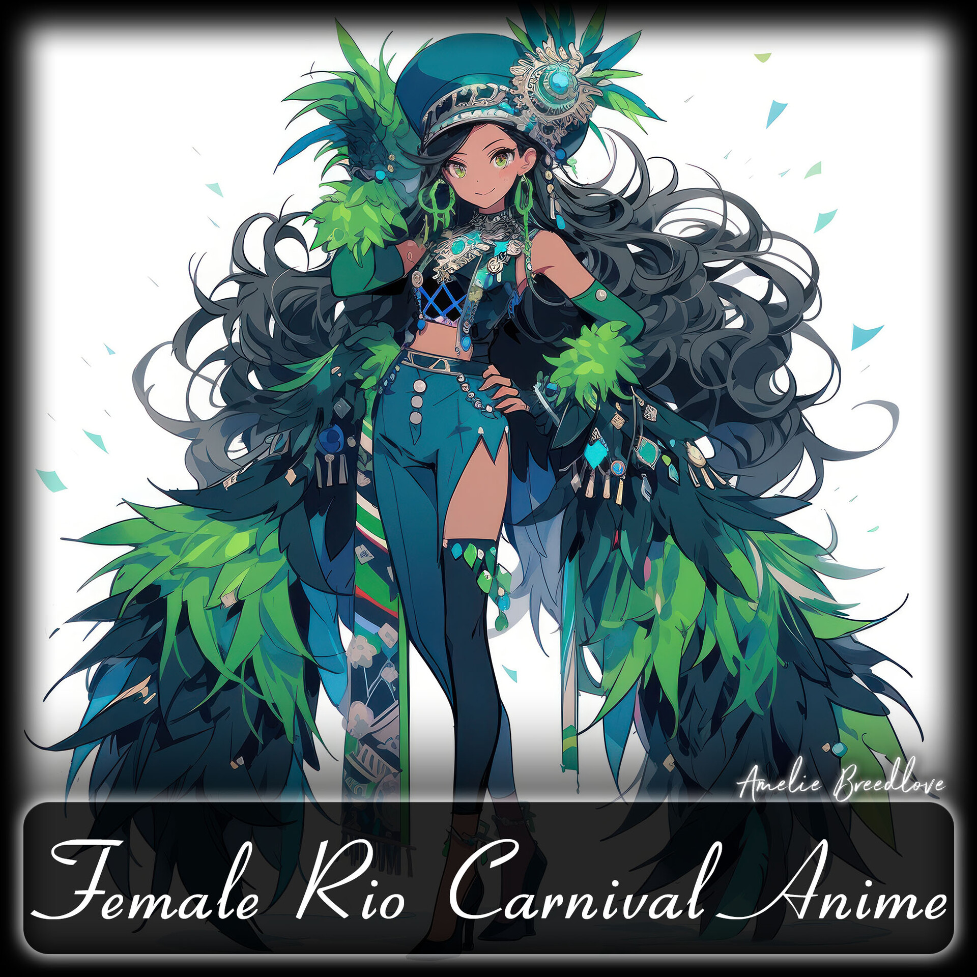 ArtStation - 200 Female Rio Carnival Anime (Full Body) Reference Pack ...