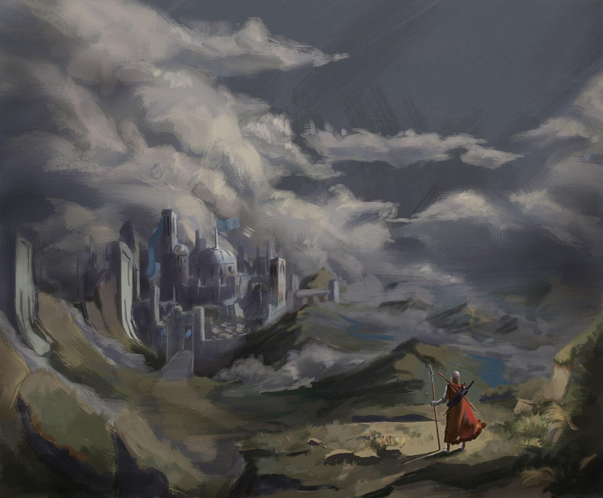 ArtStation - Cloud City