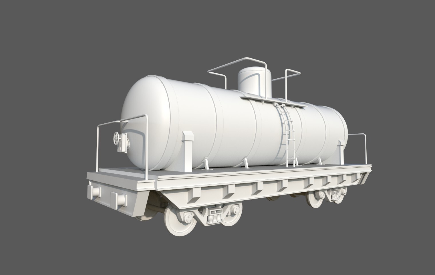 ArtStation - Railway oil wagon
