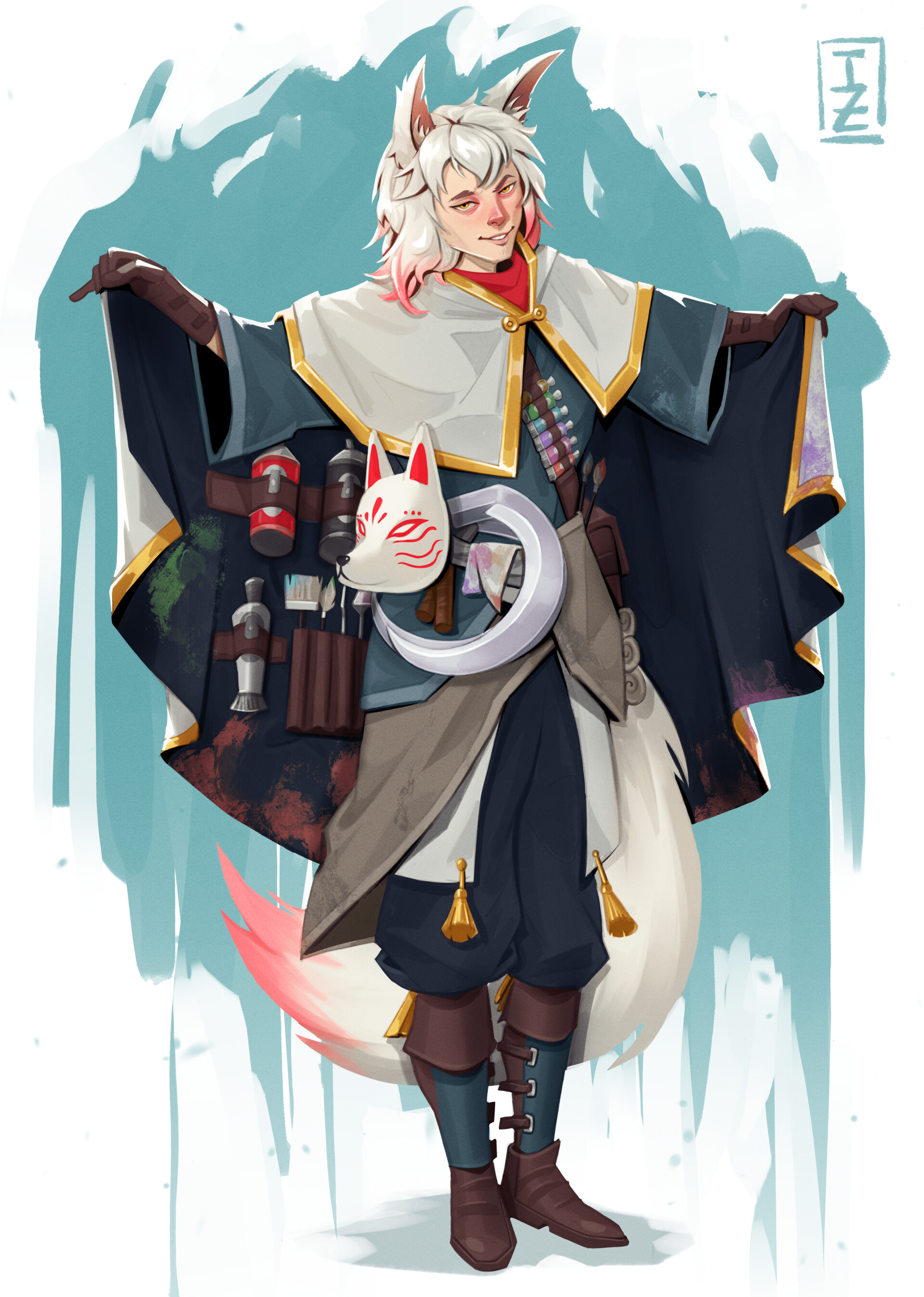 ArtStation - Kitsune Bard