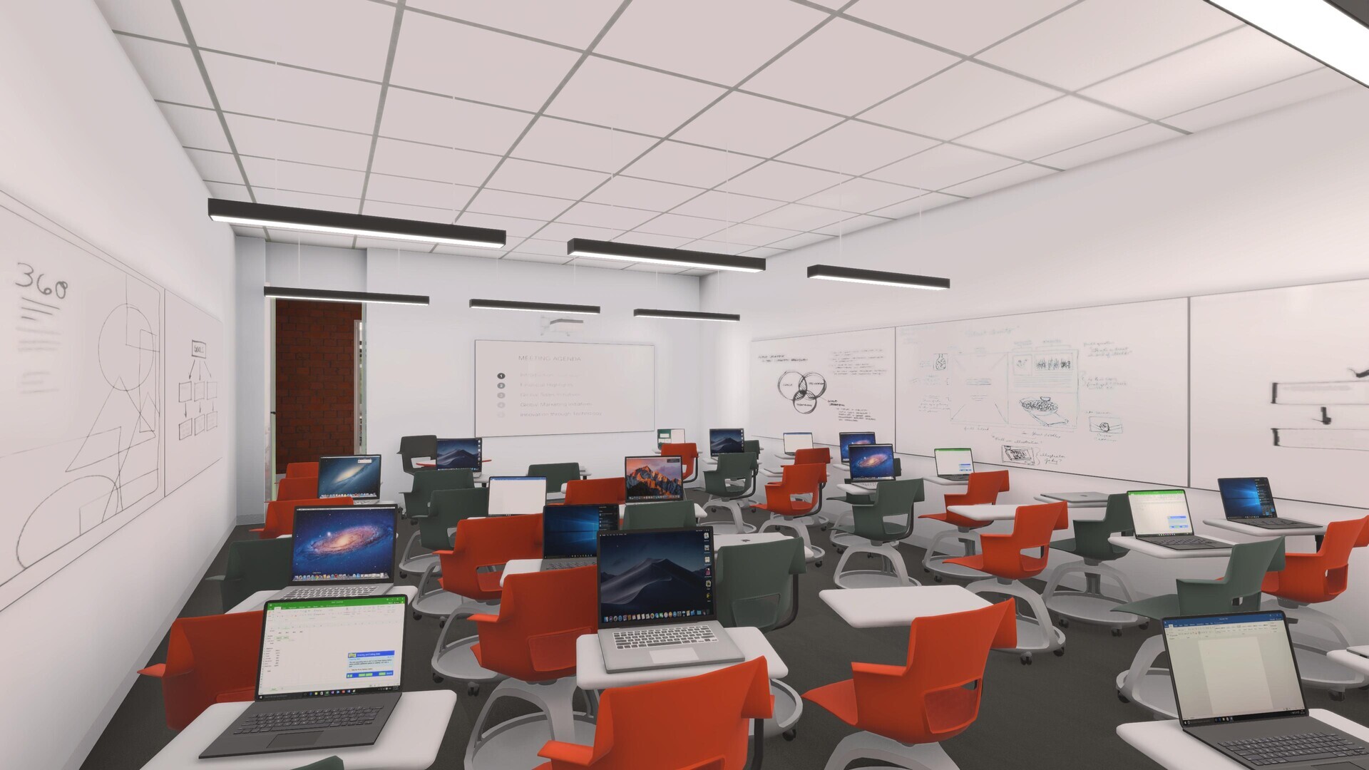 ArtStation - Ibero VR demo classroom sets