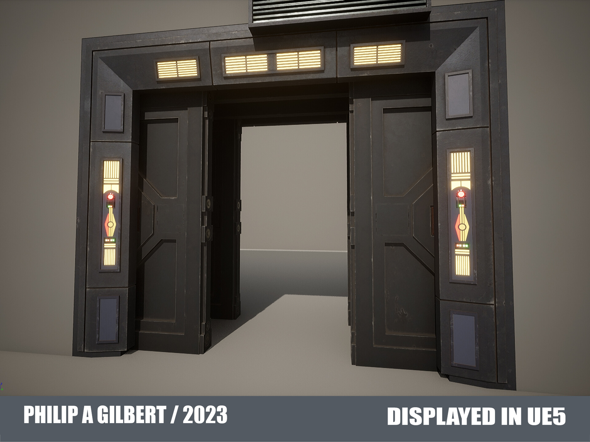 Philip Gilbert - Theed Hanger Door