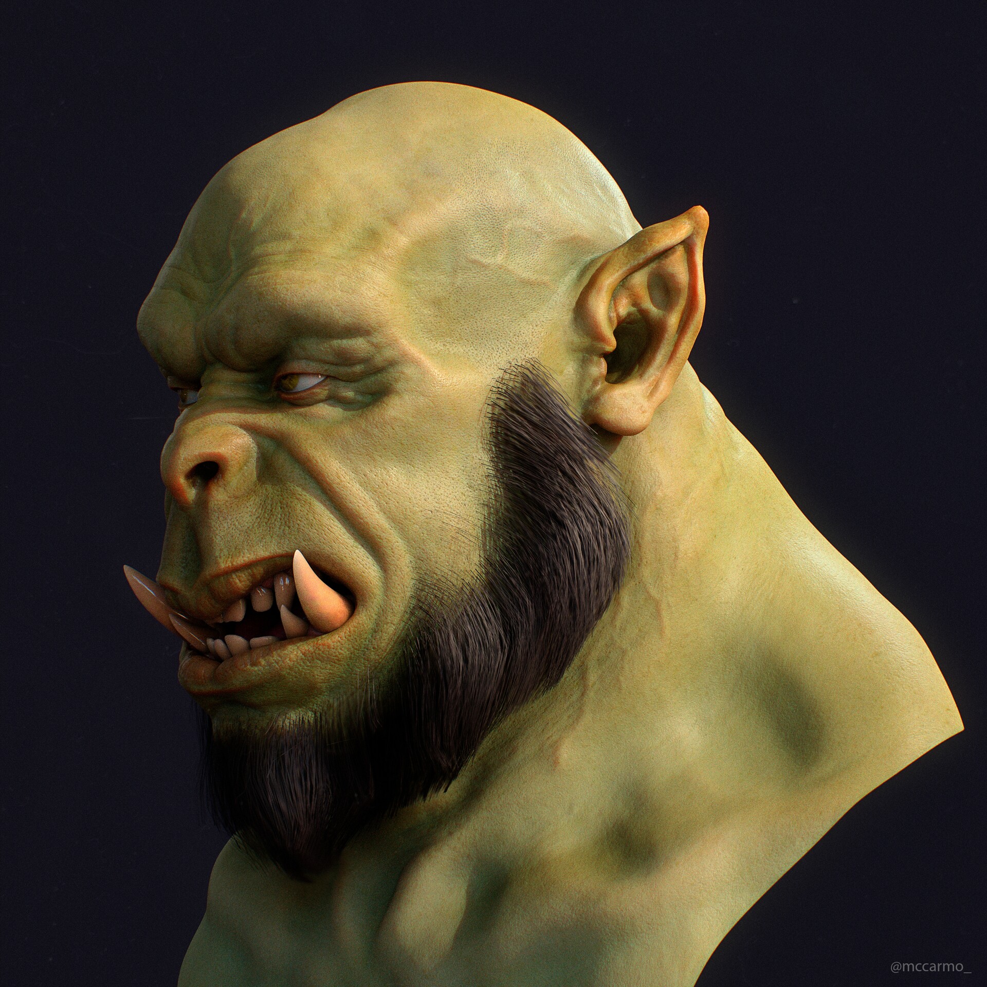 ArtStation - The Orc