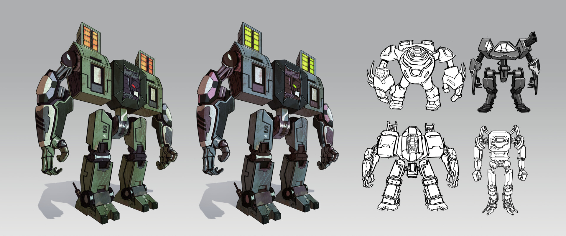 ArtStation - Mecha Exploration