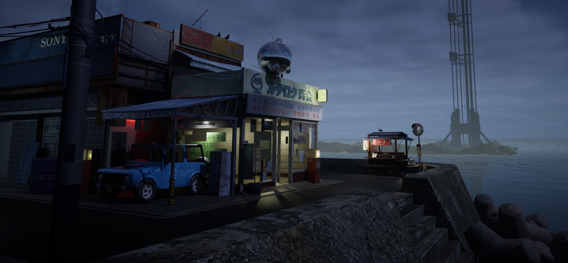 ArtStation - 3D environment, Neo Tokyo