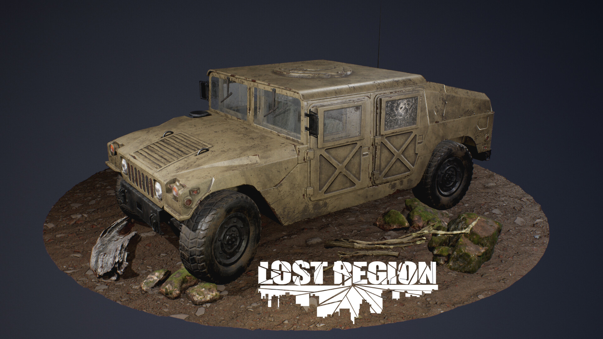 ArtStation - Military humvee vehicle