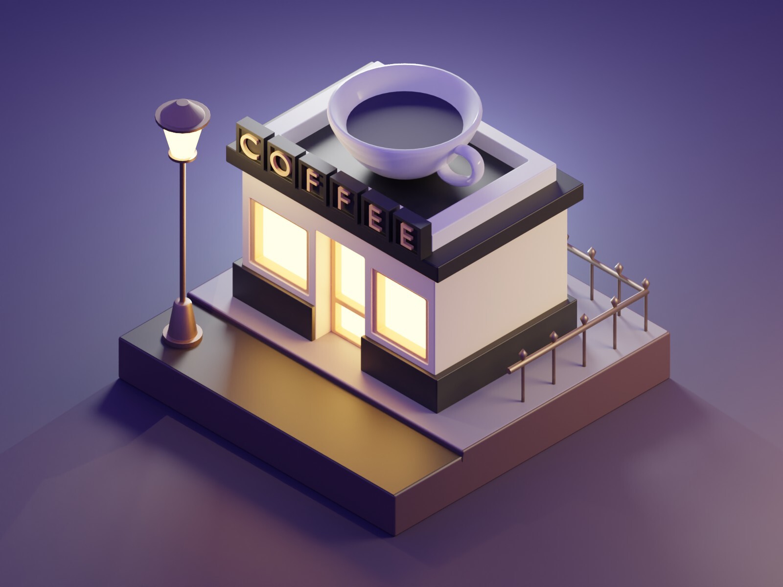 ArtStation - Coffee Shop