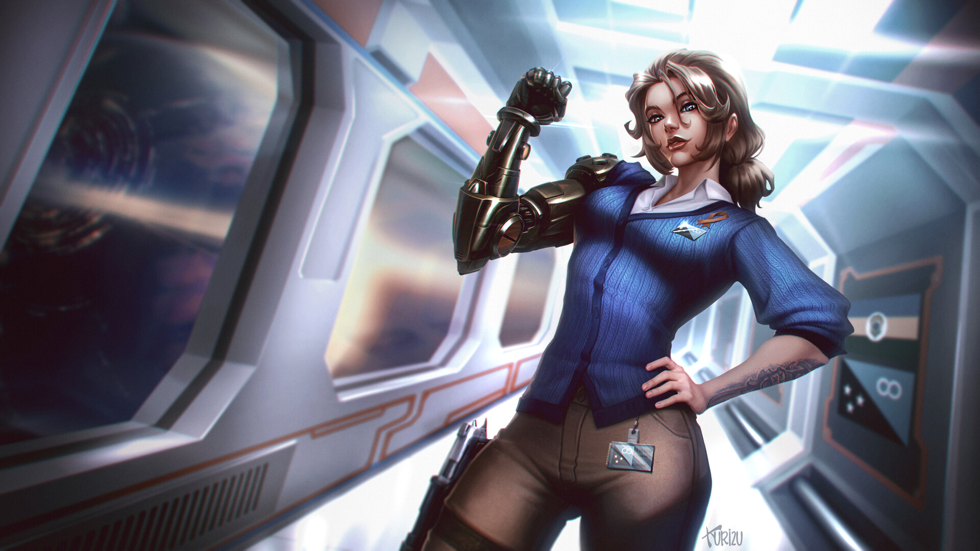 ArtStation - SS13 Character Illustration Commission #4