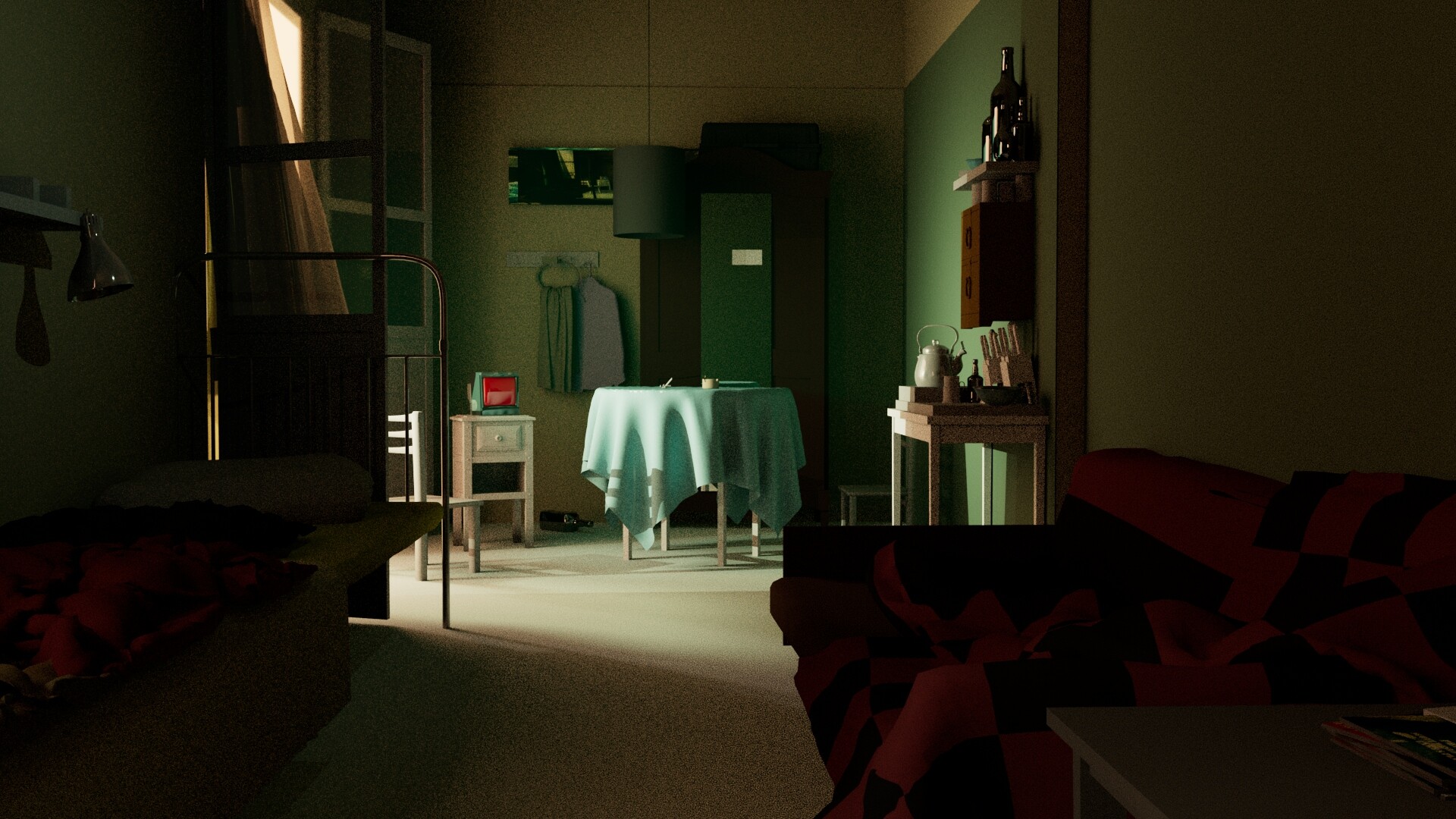 ArtStation - Lighting scene