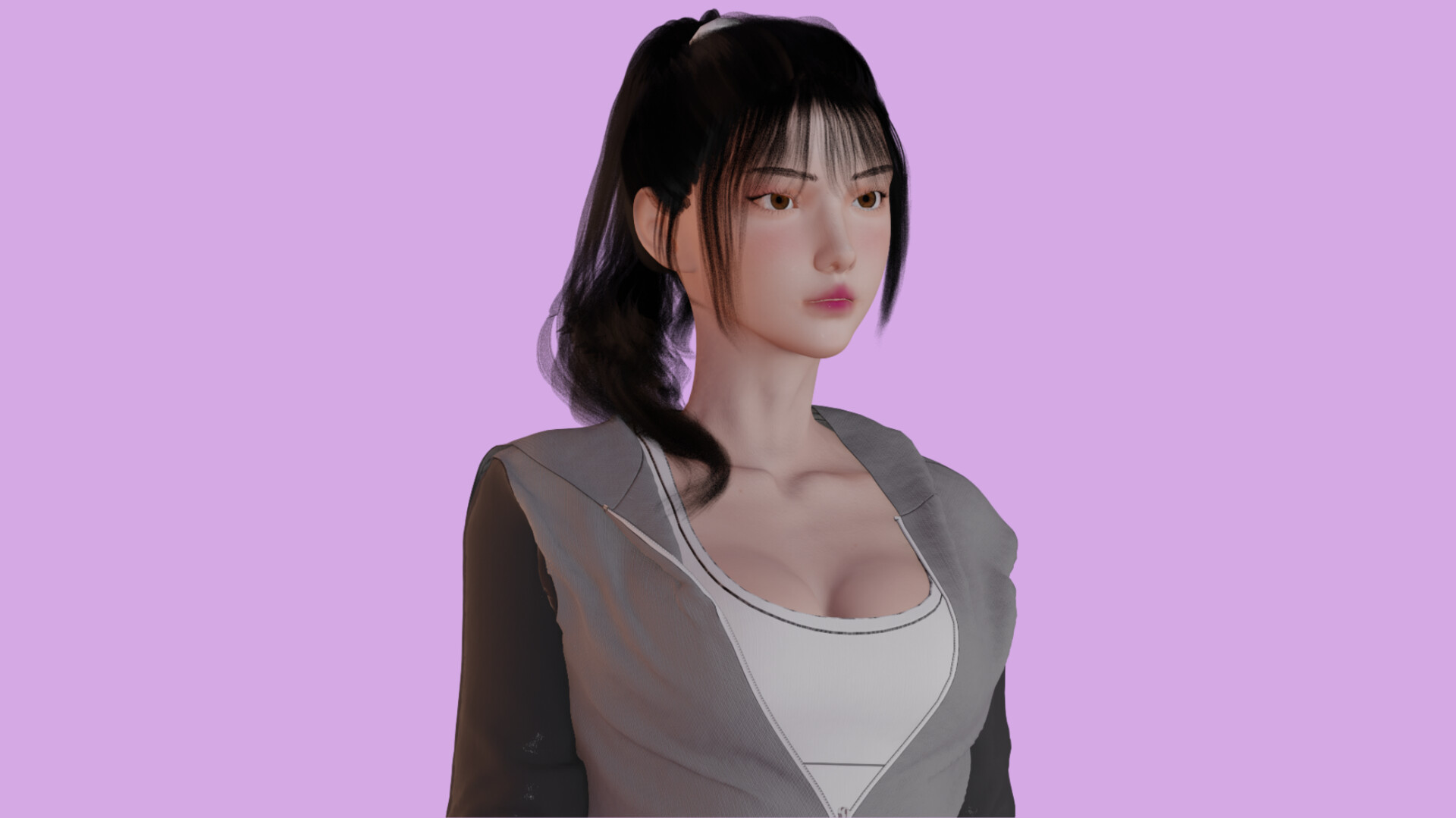 ArtStation - Realistic Girl Character V2