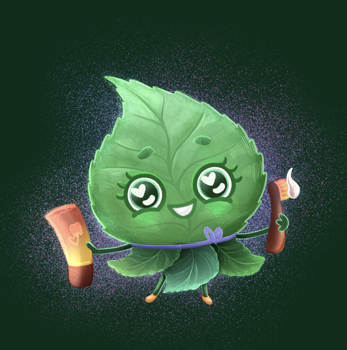 ArtStation - Brand character "Mint"