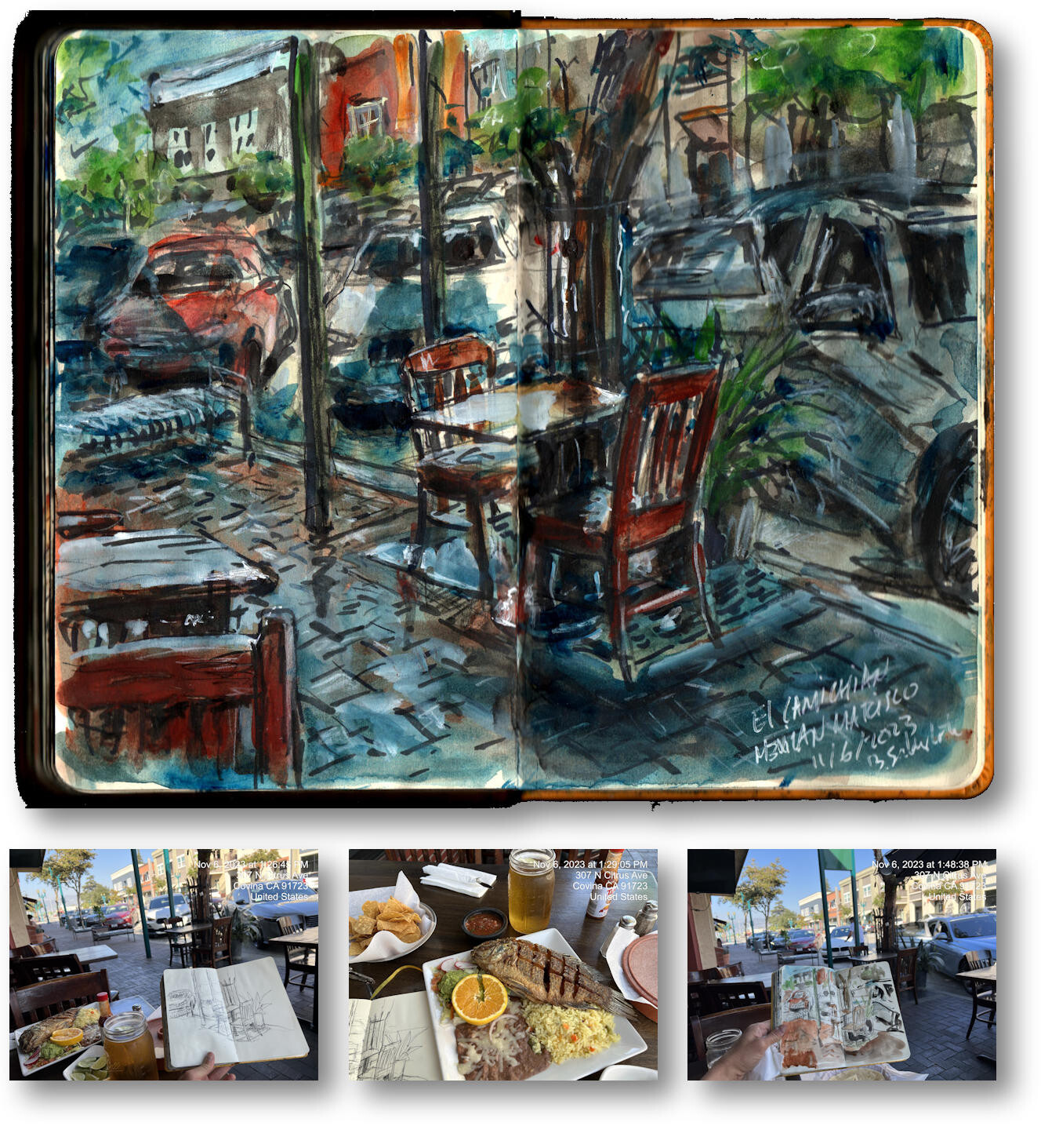 ArtStation - El Camichin Authentic Mexican & Seafood