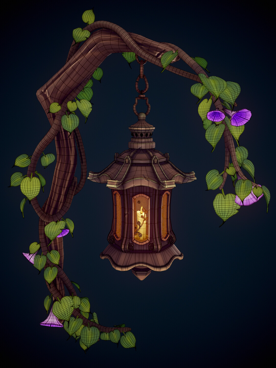 Qifan Zhang - Stylized Lamp