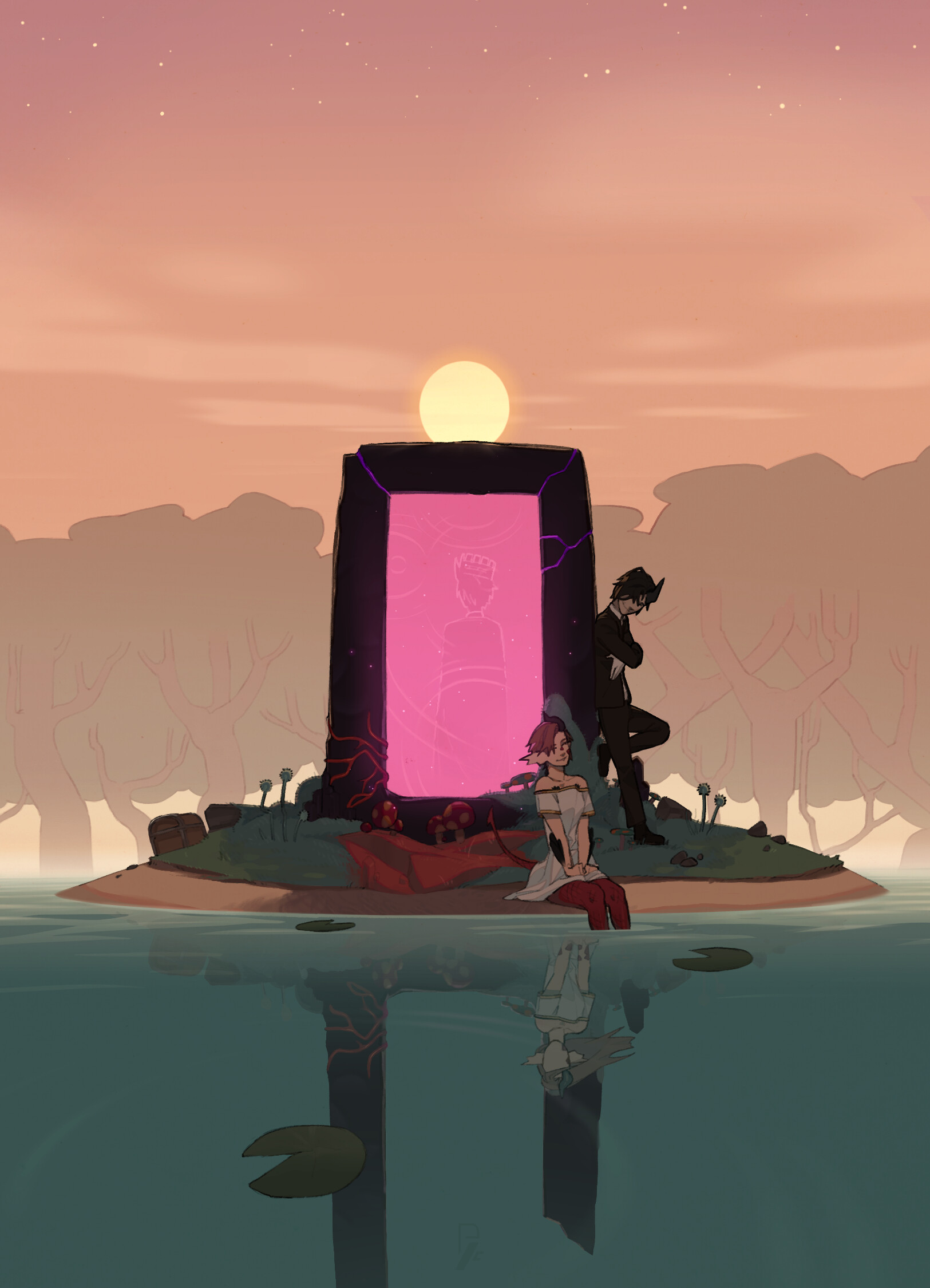 ArtStation - Minecraft Inspired Poster