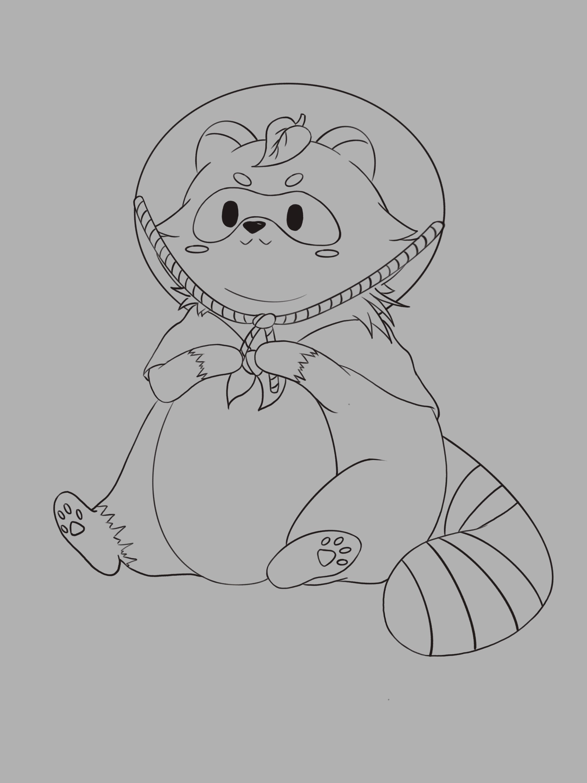 Lydia López - Tanuki Character Design