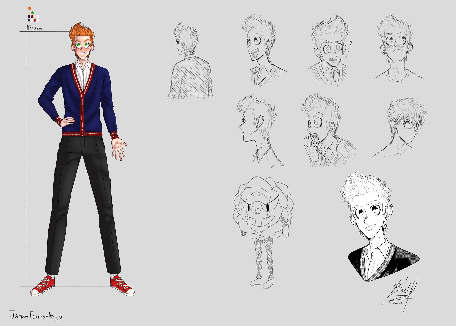 ArtStation - James Farina - Character Design