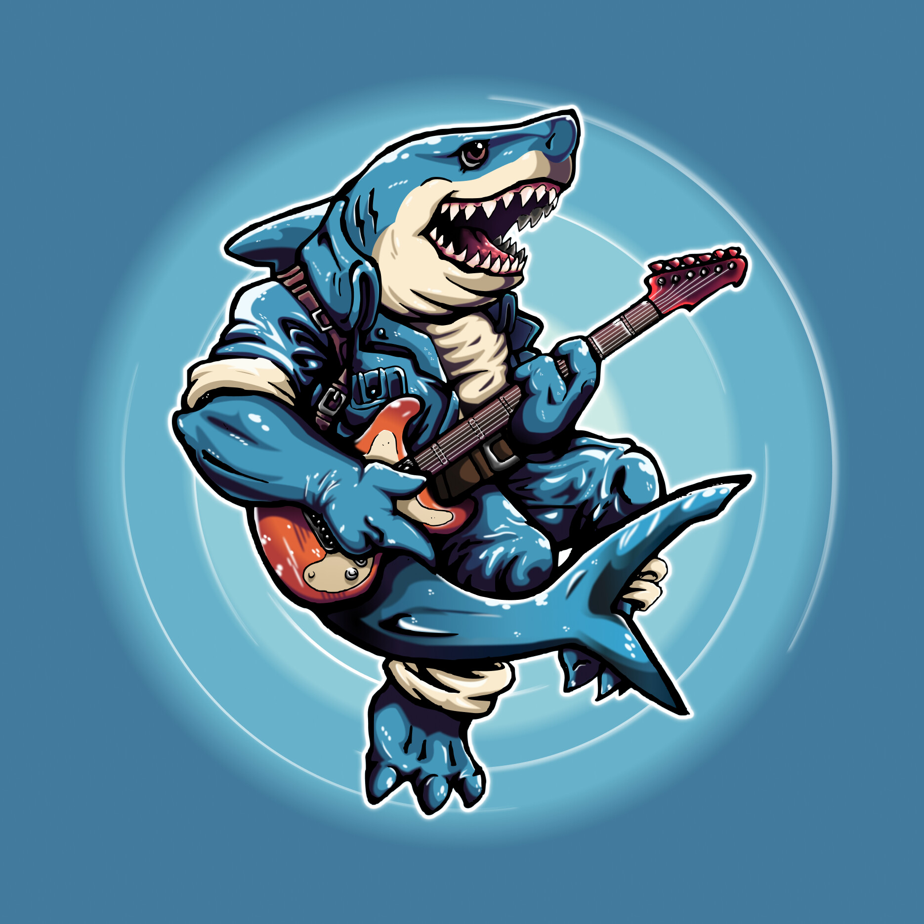 ArtStation - Guitar Shark - Figma Design