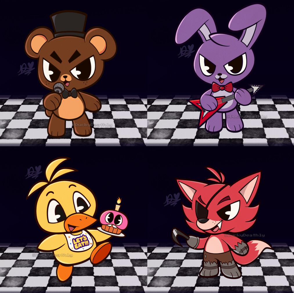 ArtStation - FNAF Crew (Five Nights at Freddy's)