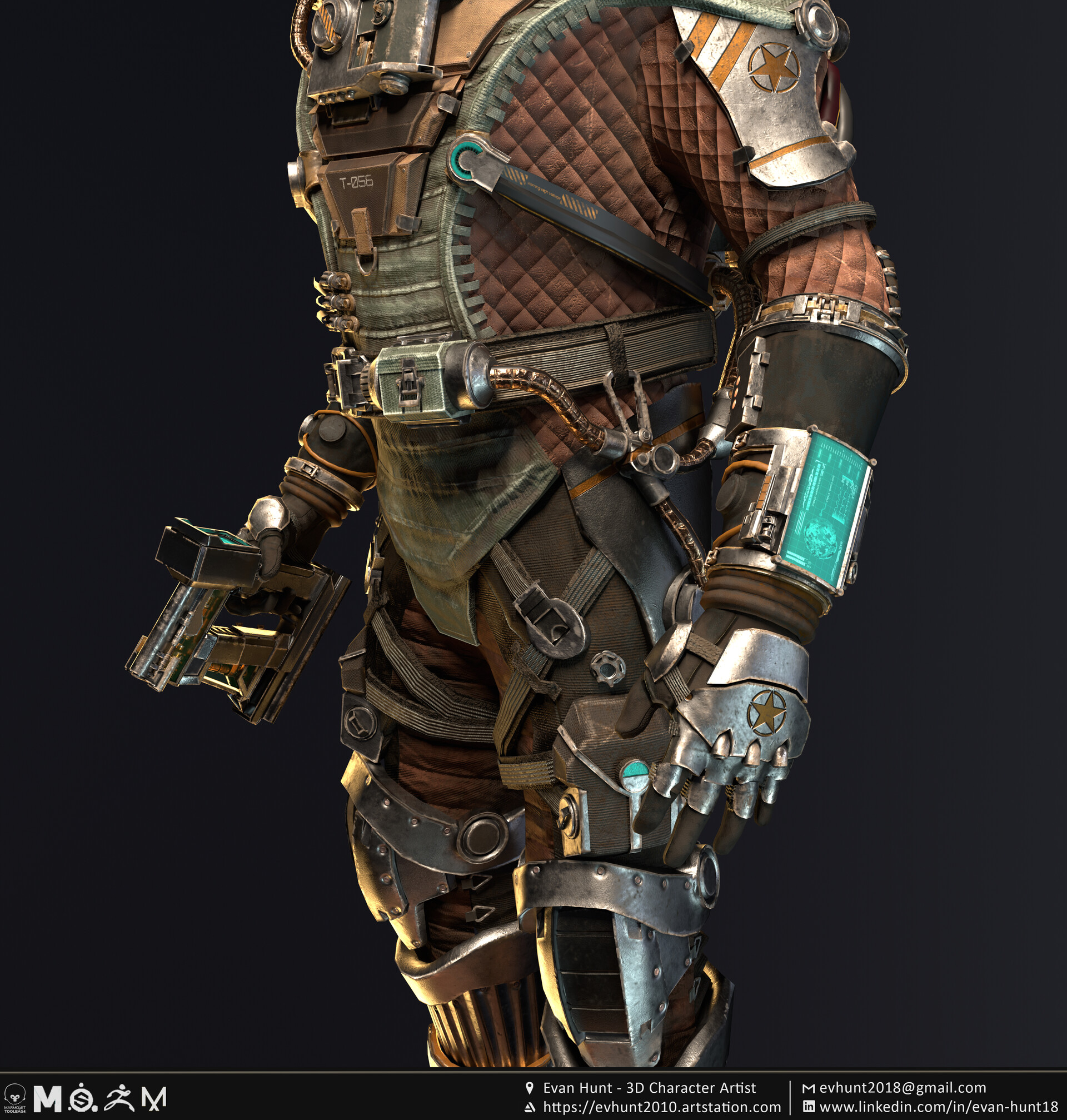 Evan Hunt - Exploration Suit T-056 (Real-Time)