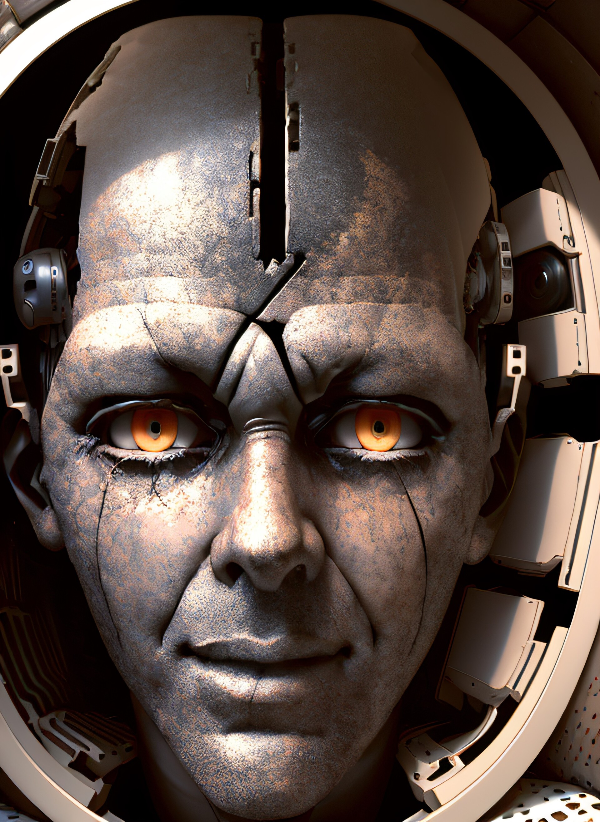 ArtStation - Damaged Android II