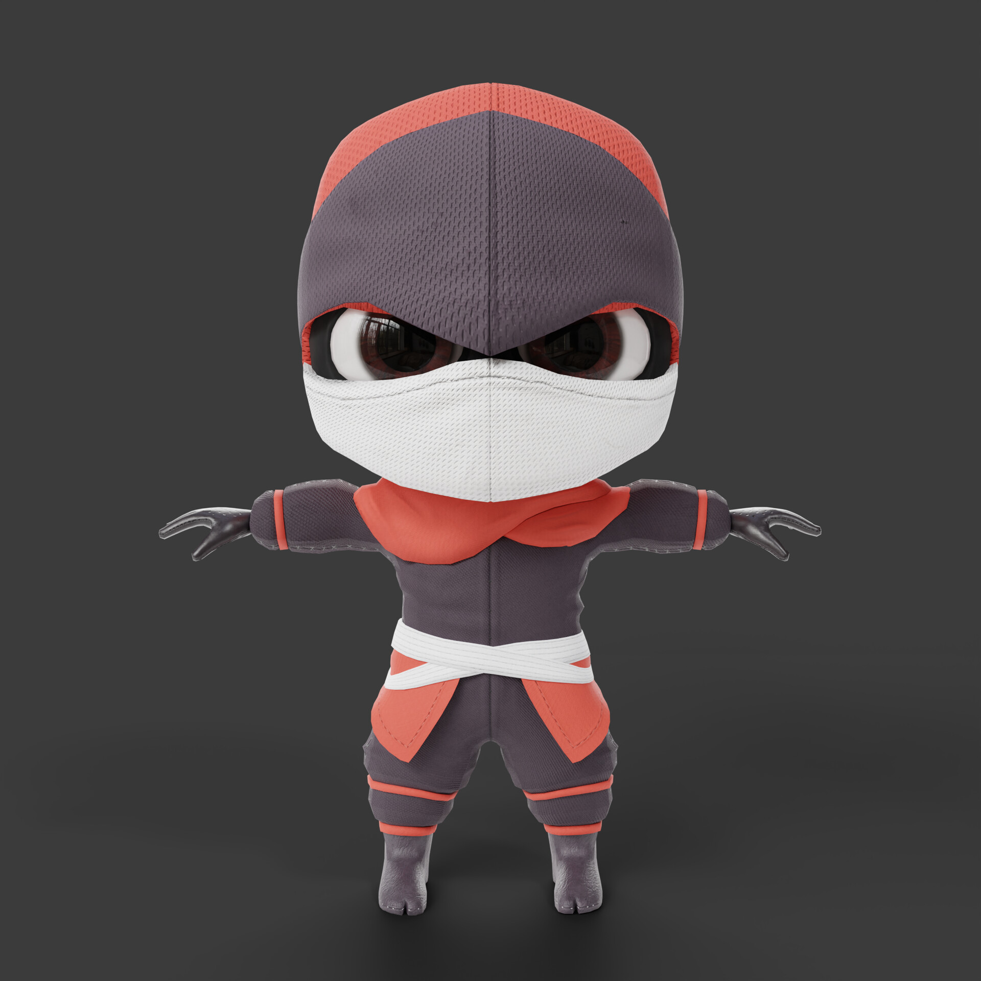 ArtStation - Ninja mascot for Mainichi Digital