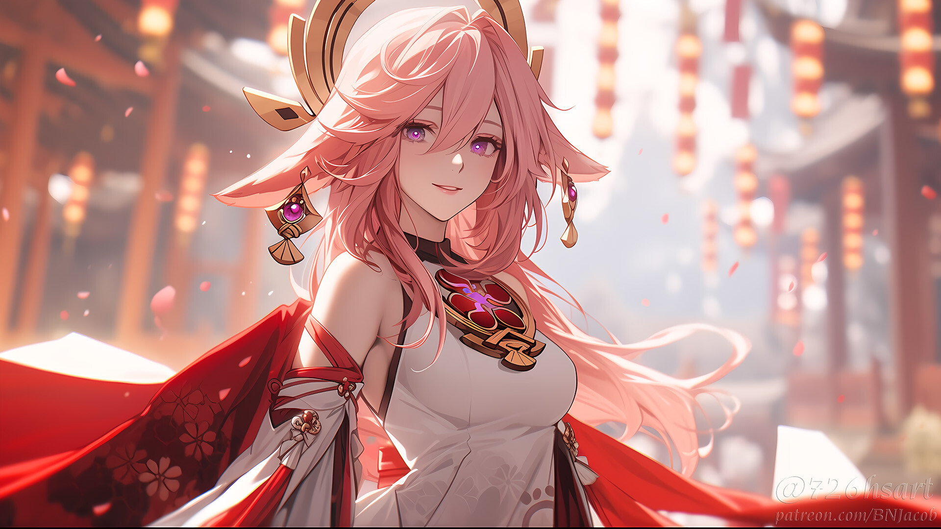 ArtStation - Yae Miko 2