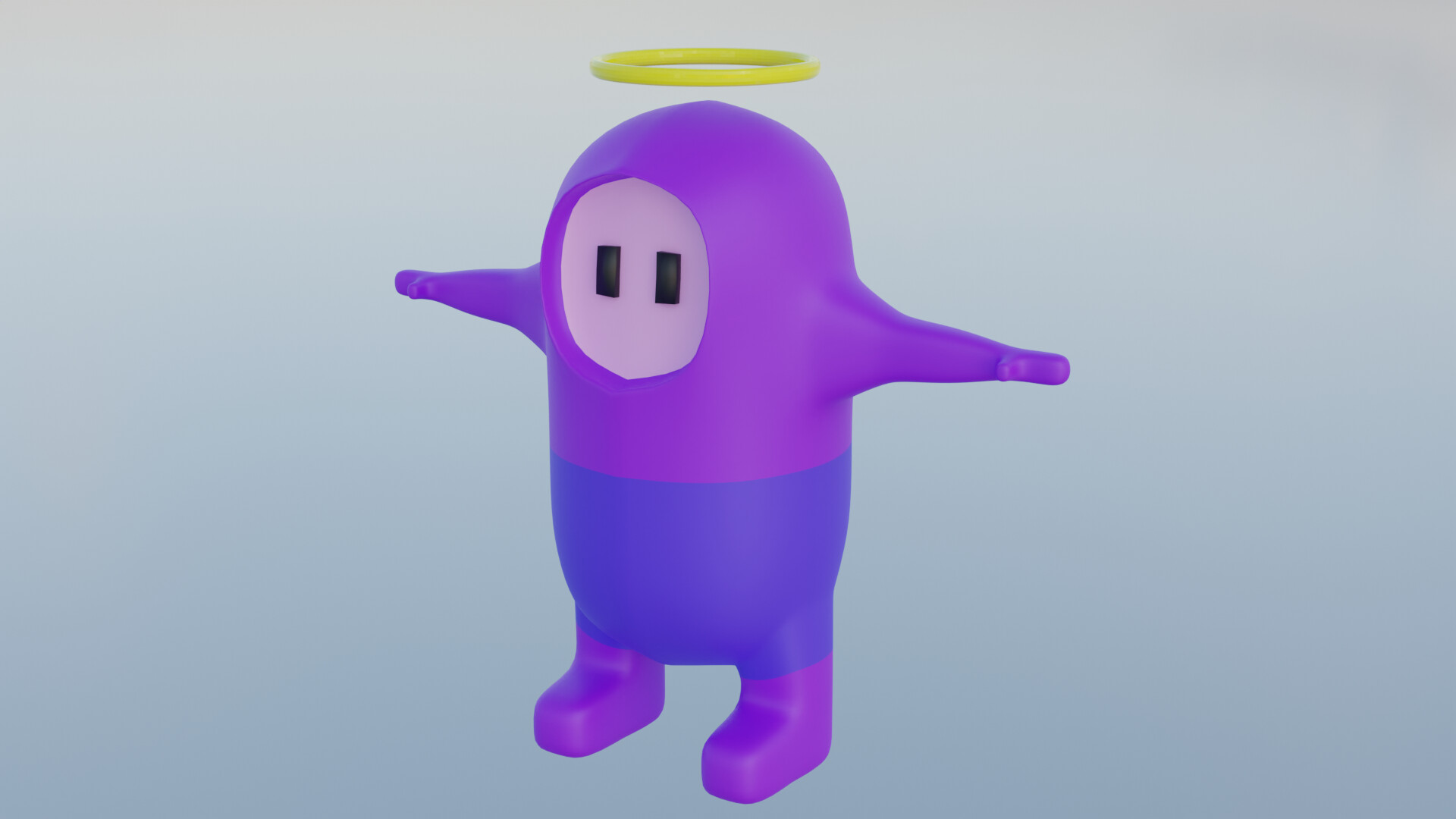 ArtStation - 3D fallguy