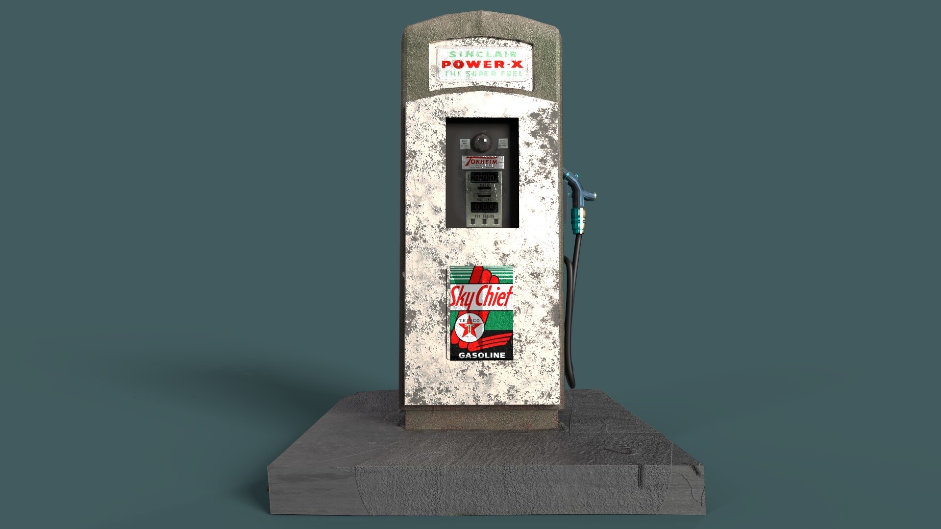 ArtStation - Gas Pump