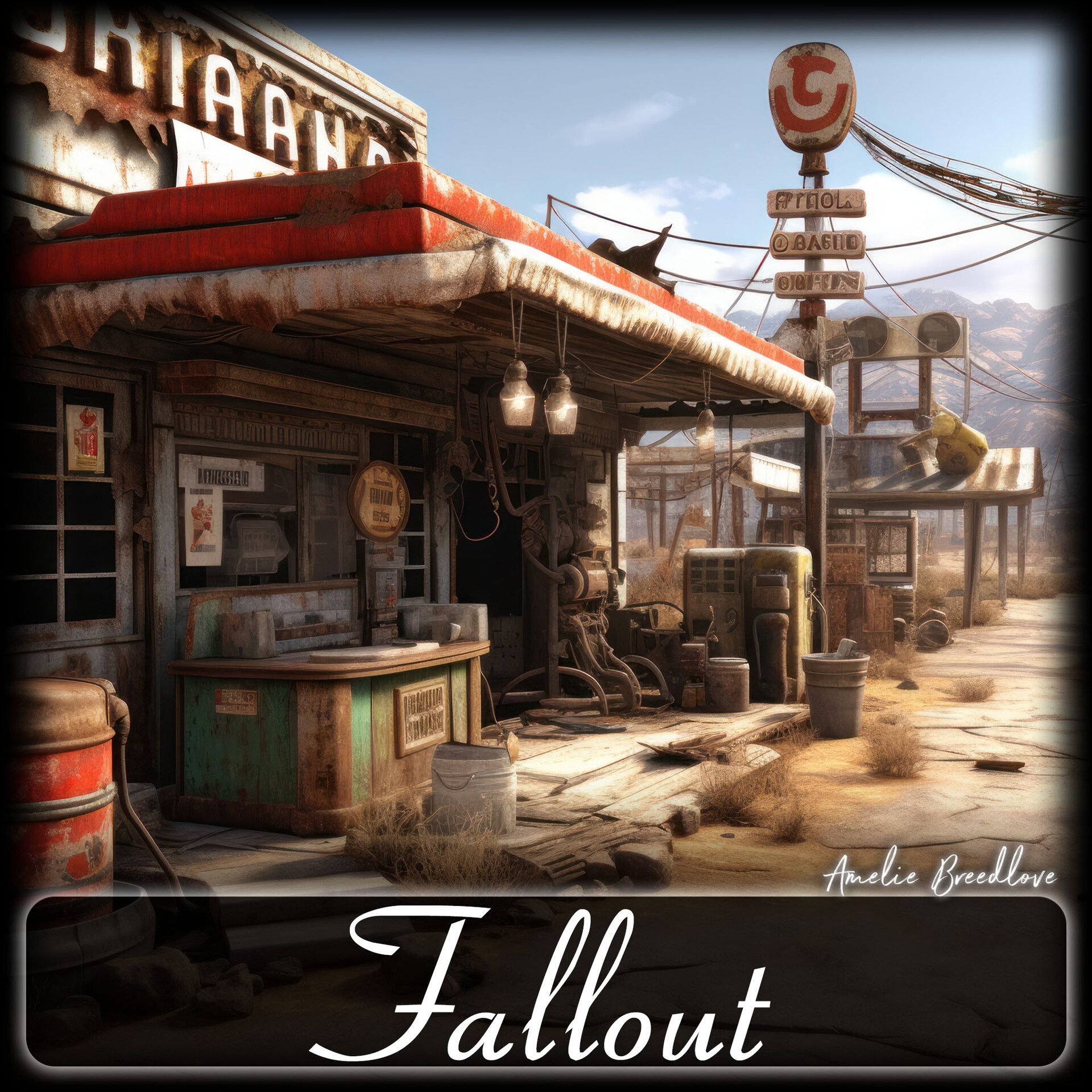 ArtStation - 250 Fallout Video Game Concept Reference Pack | 4K | v.11