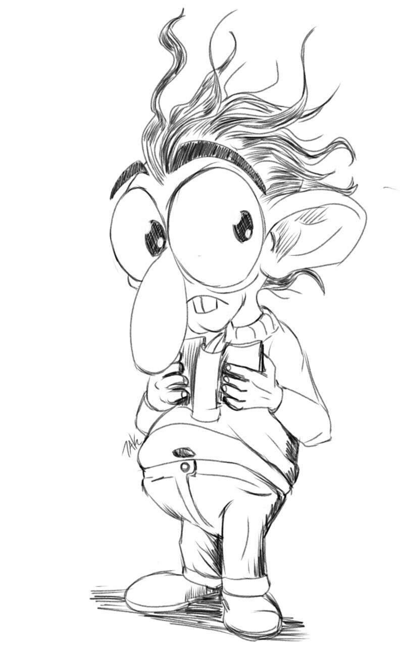 ArtStation - Daily Sketch: Lester