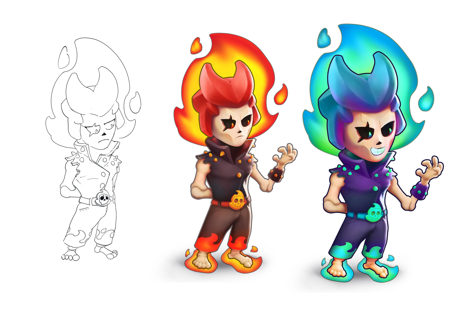 ArtStation - Brawl Star Halloween Costume Design