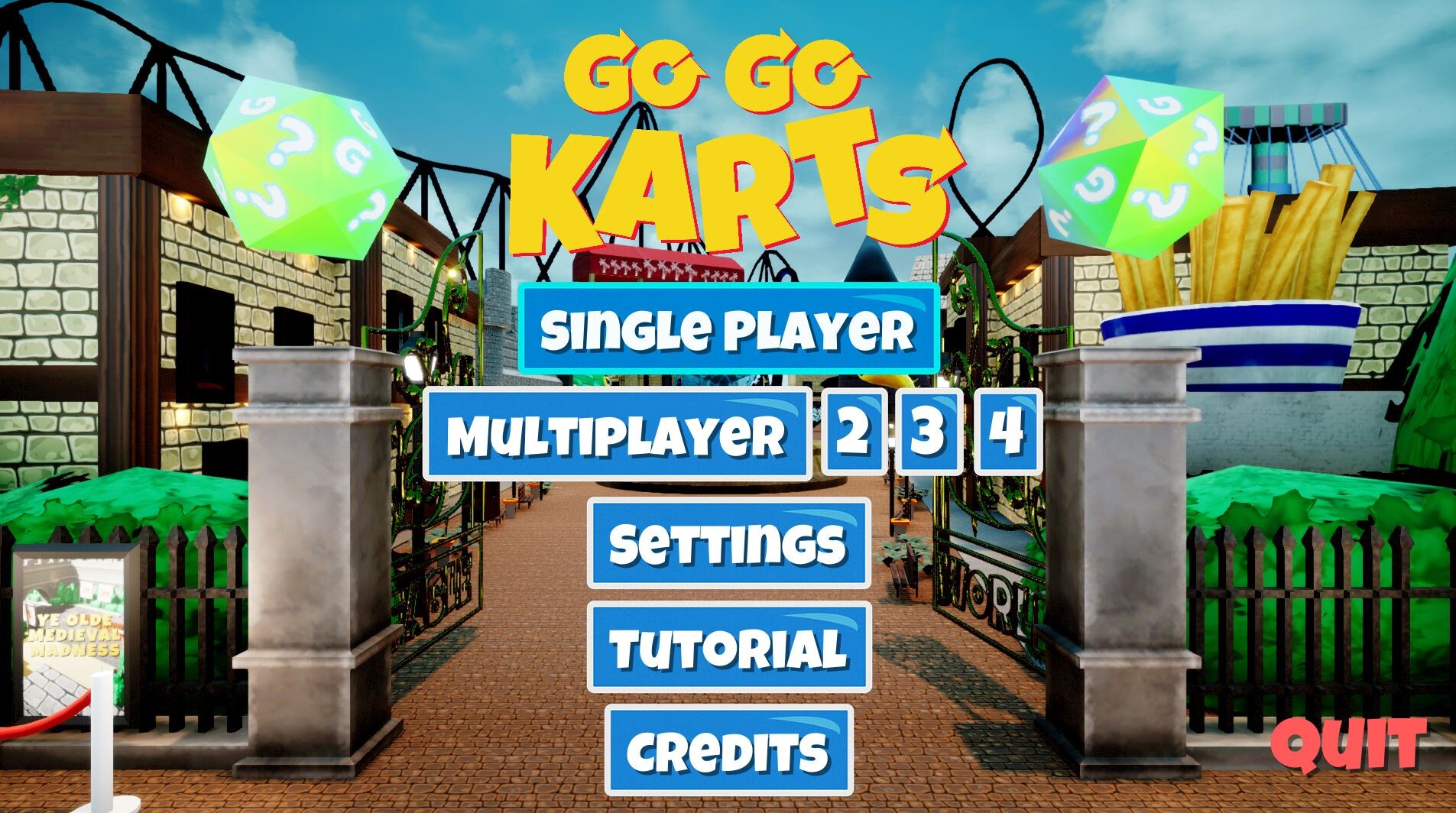 ArtStation - Go Go Karts UI