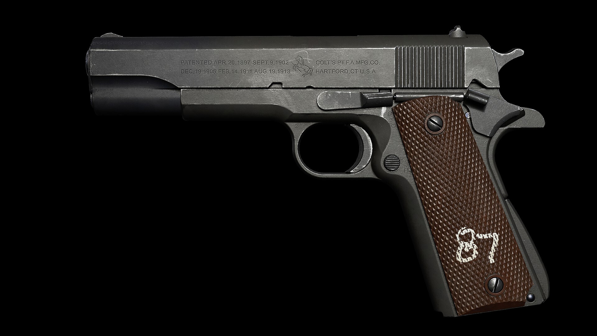 ArtStation - Pistol Gun model game asset