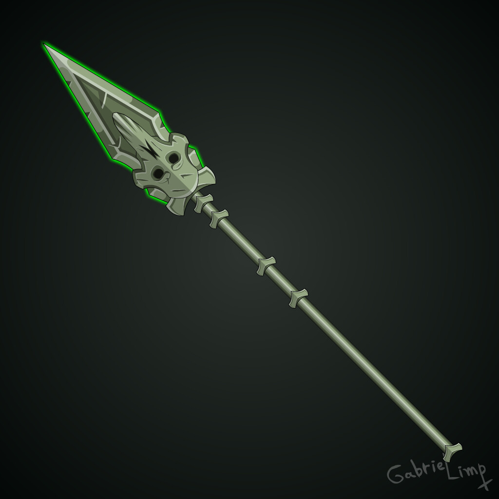 ArtStation - Evolved Undead Plague Spear