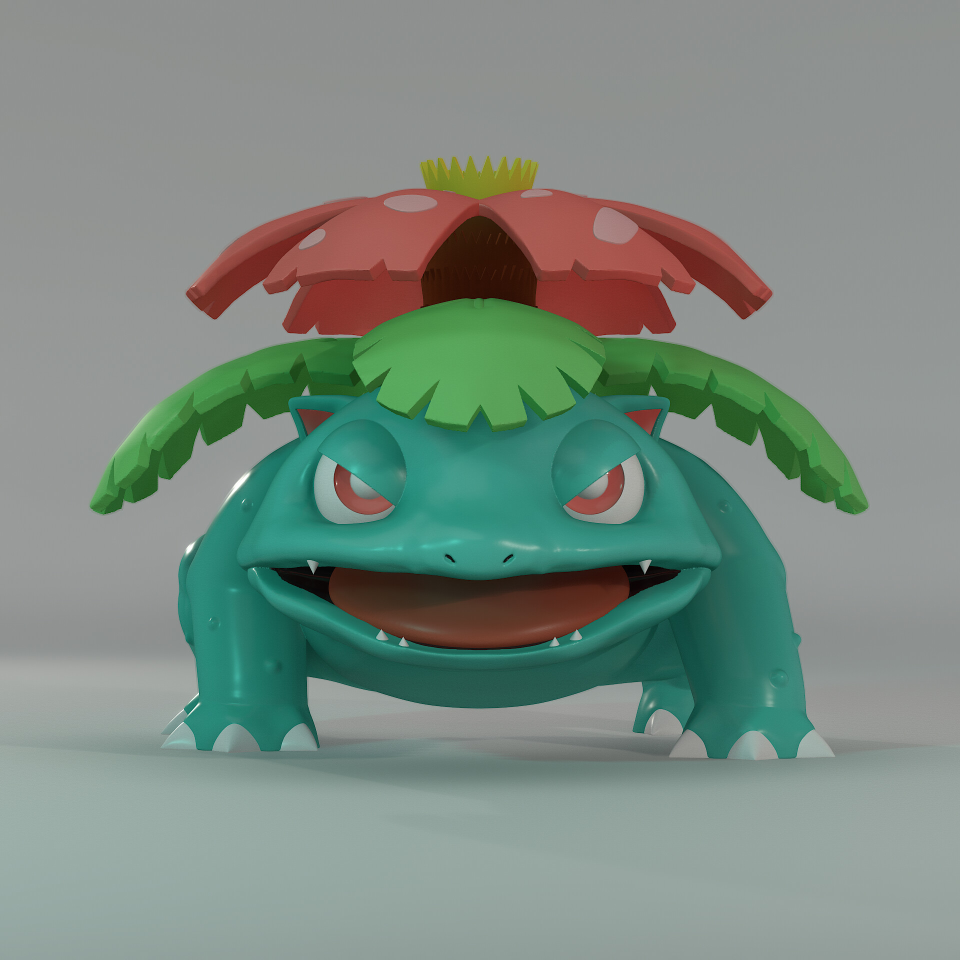 ArtStation - Venusaur-3D print model