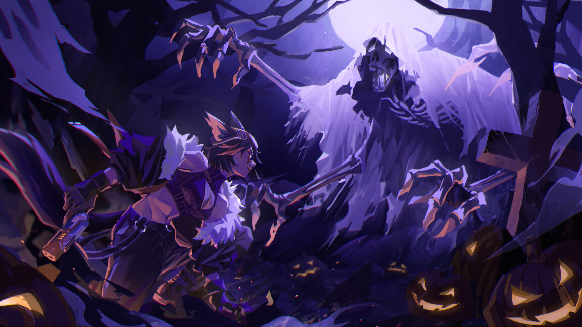 ArtStation - Phantom Network Halloween 2022