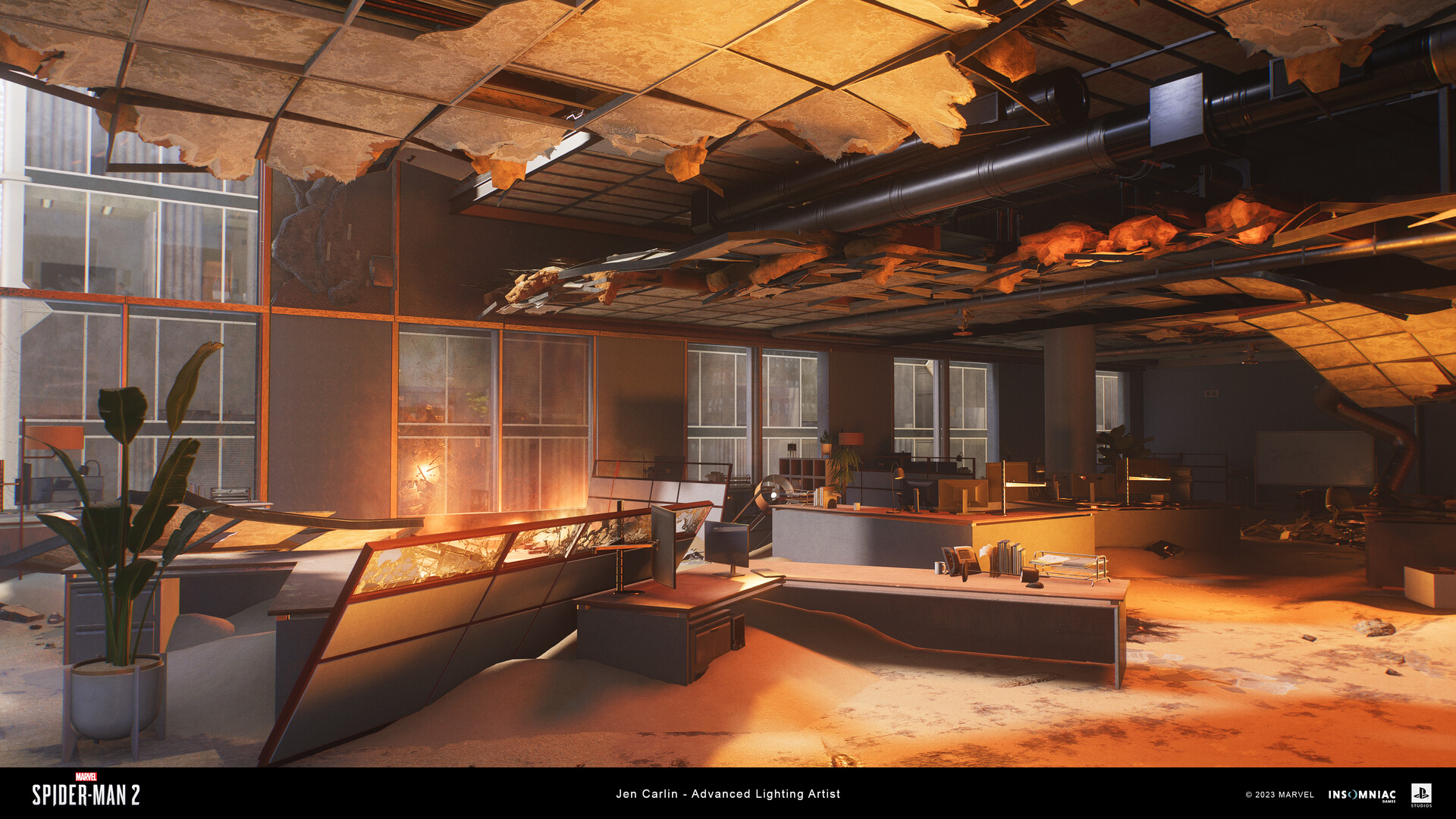 Jen Carlin - Marvel's Spider-Man 2: Level Lighting- In The Aftermath