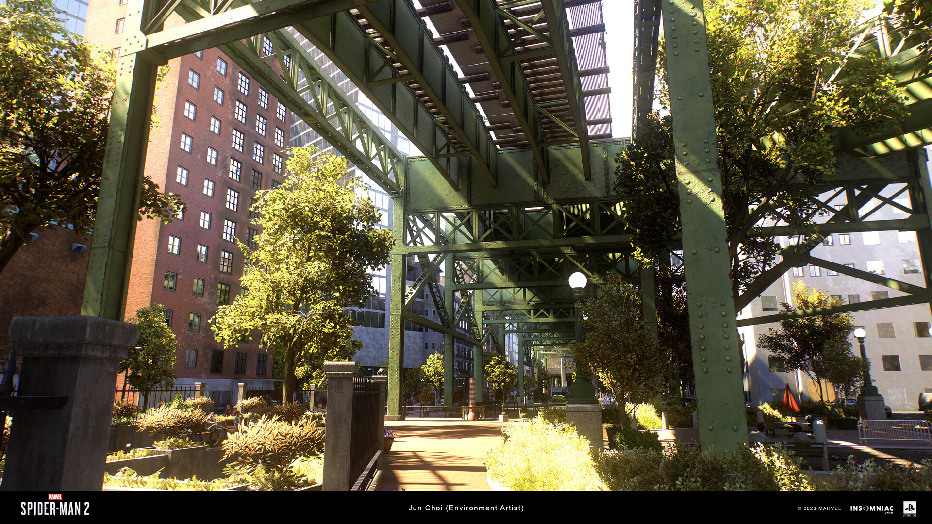 Jun Choi - The Open World Art of Spiderman 2