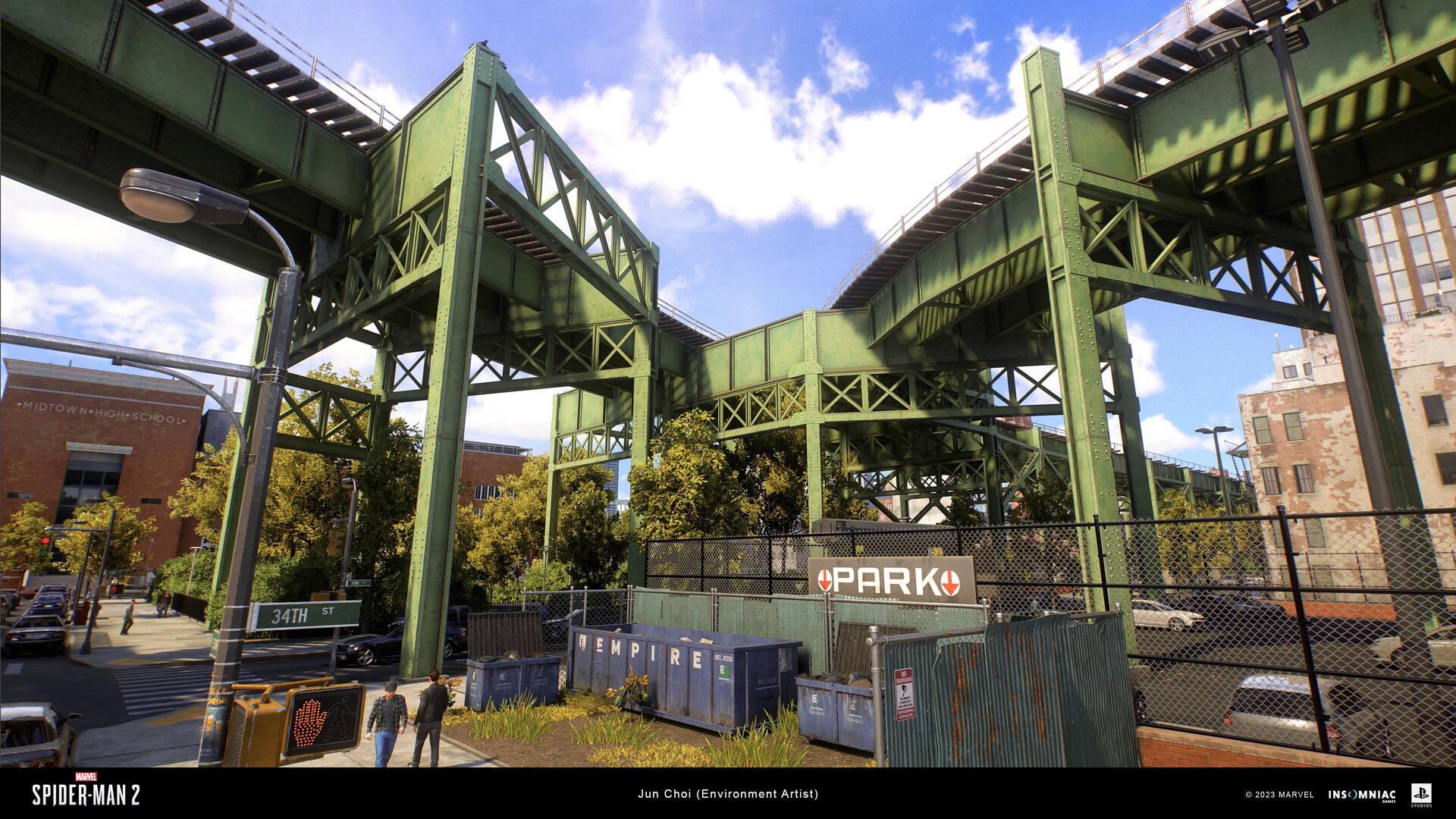 Jun Choi - The Open World Art of Spiderman 2