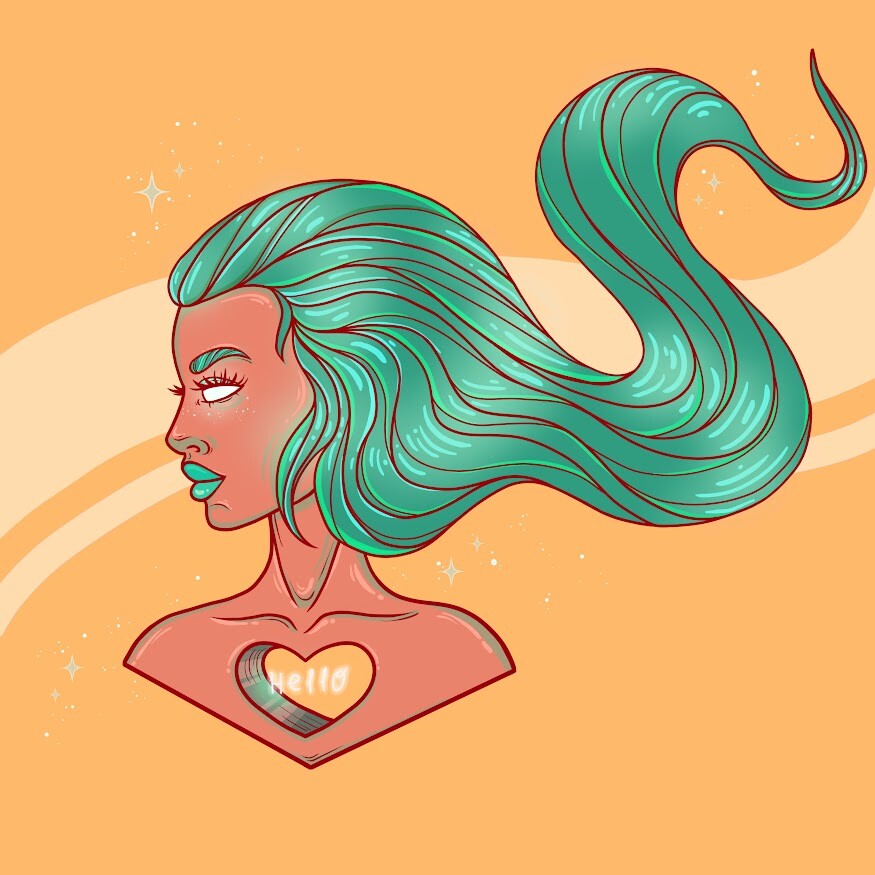 ArtStation - Hello Darling Portrait