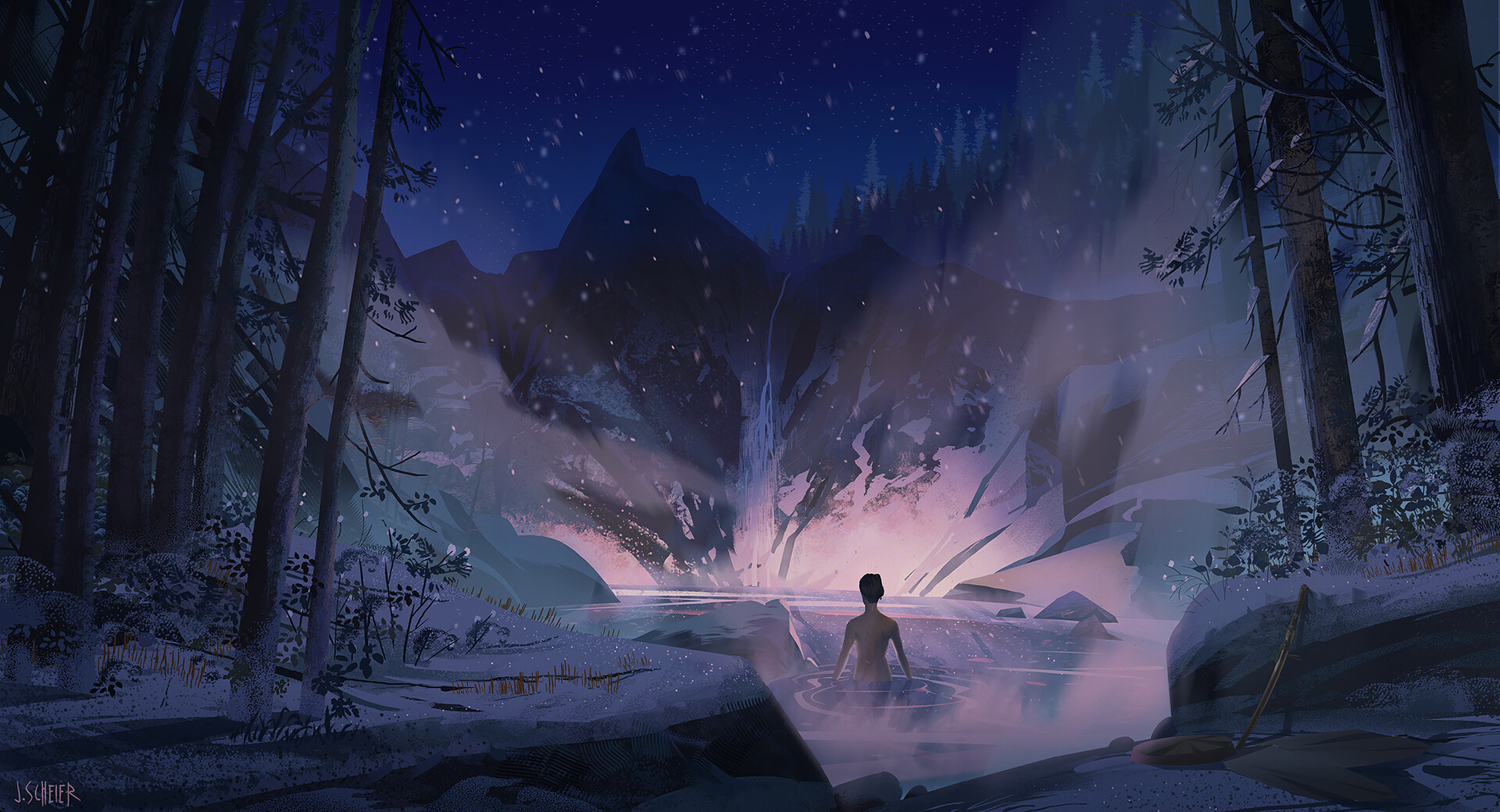 Jason Scheier - Blue Eye Samurai - Production Design Samples